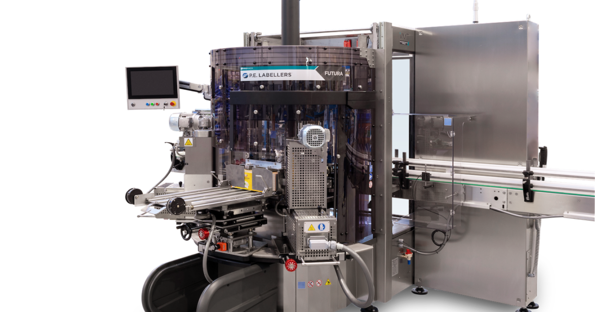 Futura SL | Hot Melt Labeling Equipment | P.E. Labellers