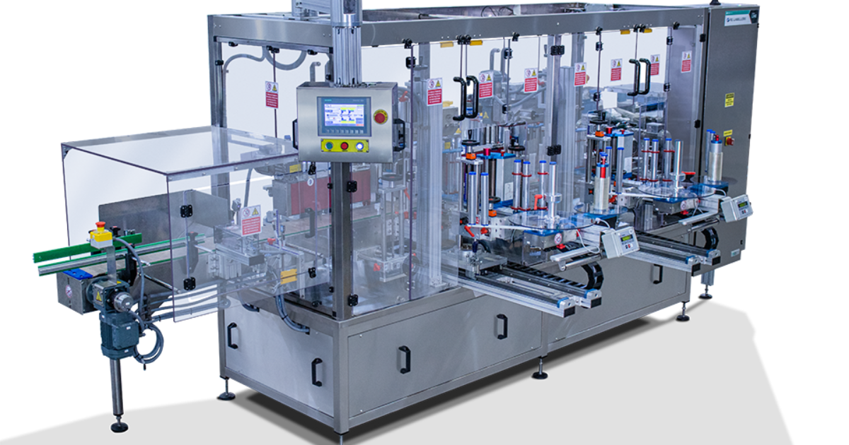Máquinas industriais automáticas de rotulagem | PE Labellers