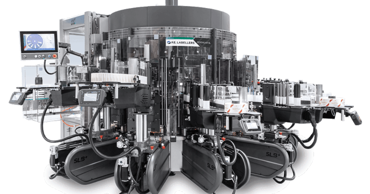 Modular SL | Automatic Rotary Labeling Machine | P.E. Labellers