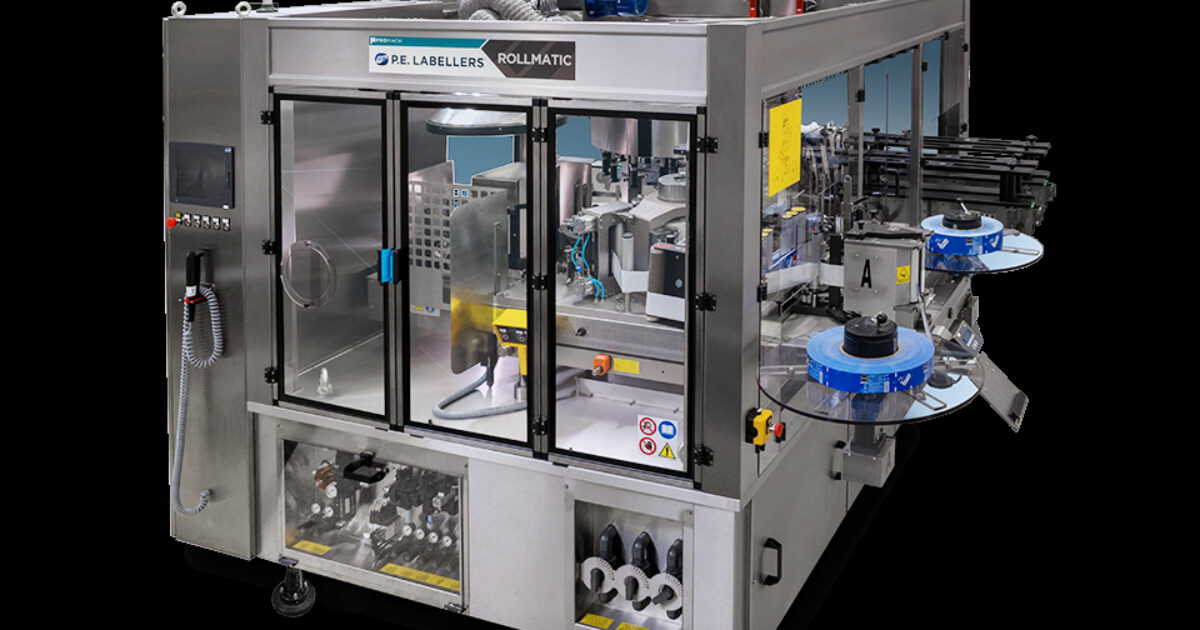 Roll-fed Rotary Labelling Machine - Rollmatic | Wrap Around Label ...