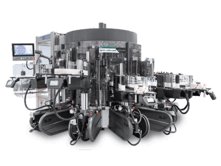 Modular SL | Automatic Rotary Labeling Machine | P.E. Labellers