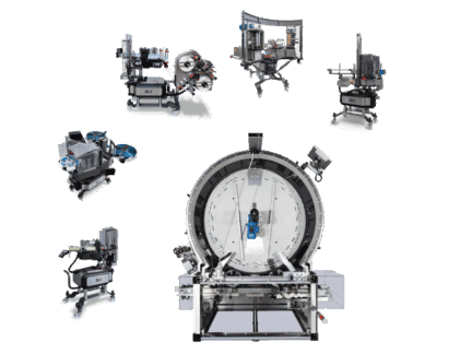 Modular SL | Automatic Rotary Labeling Machine | P.E. Labellers