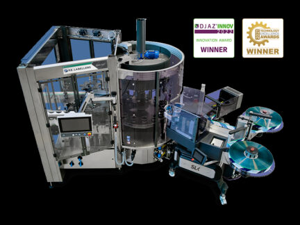 Simpl-Cut® | Rotary Roll-Fed Machine for Hot Melt & Wrap-Around Labels